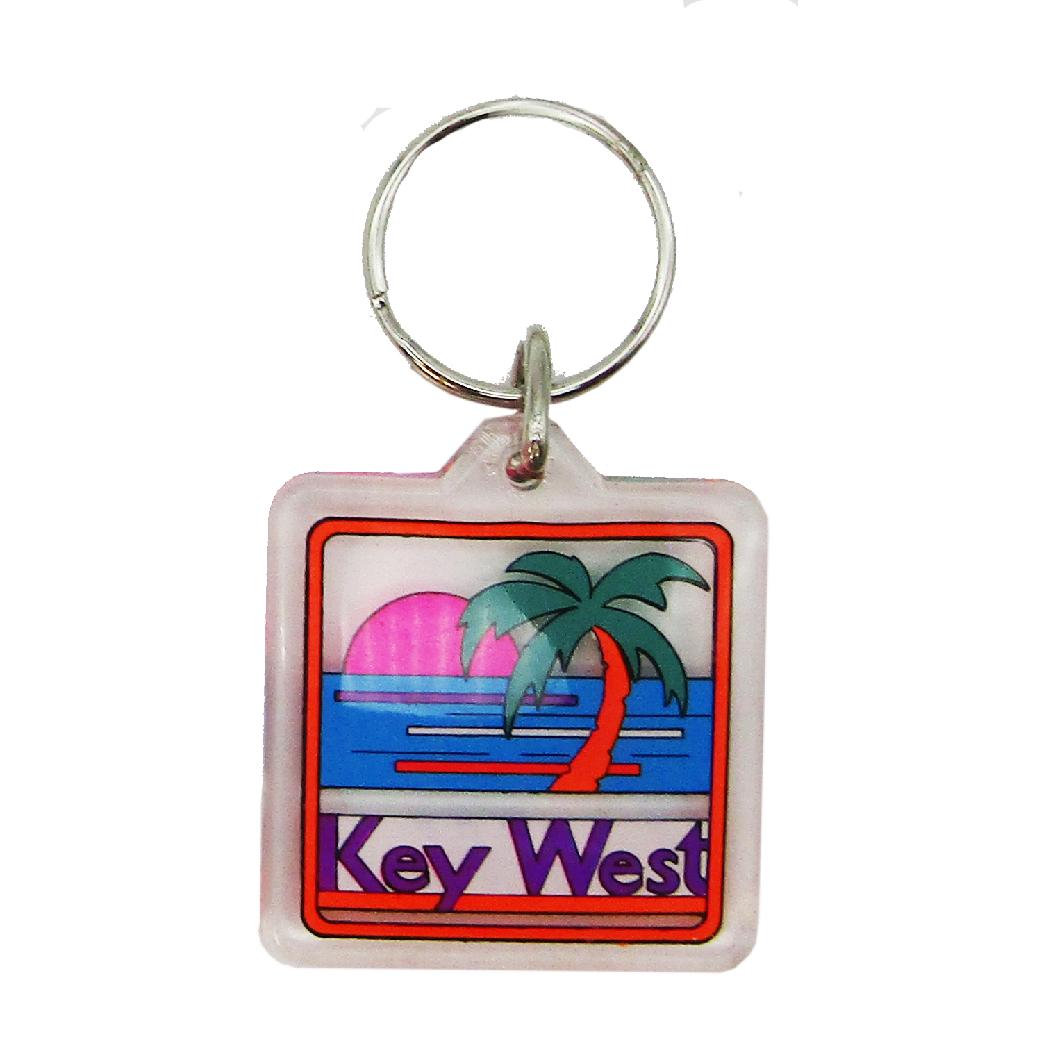 AK0109 KEY WEST KEYCHAIN PALM – Beach Hut B2B