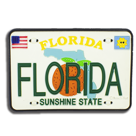 RM0001D FLORIDA LICENSE PLATE – Beach Hut B2B